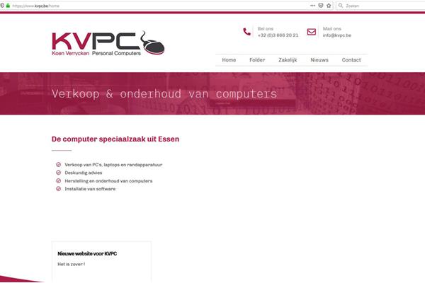 Welkom | KVPC - Verkoop en onderhoud van computers